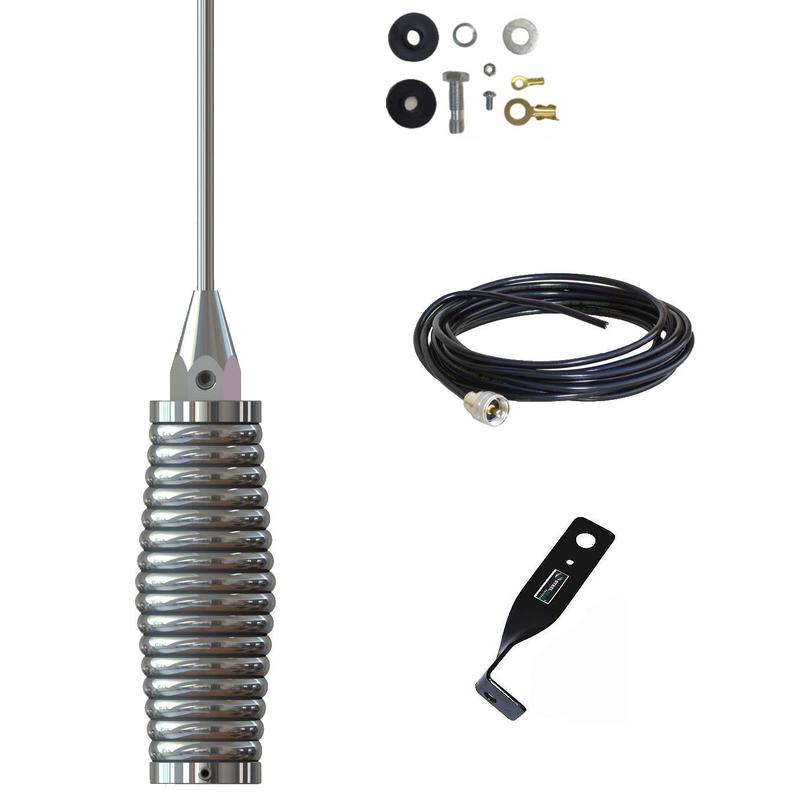 1 Antena Px Caminhão Mercedez Atego Suporte Cabo Parafusos - STEELBRAS ...