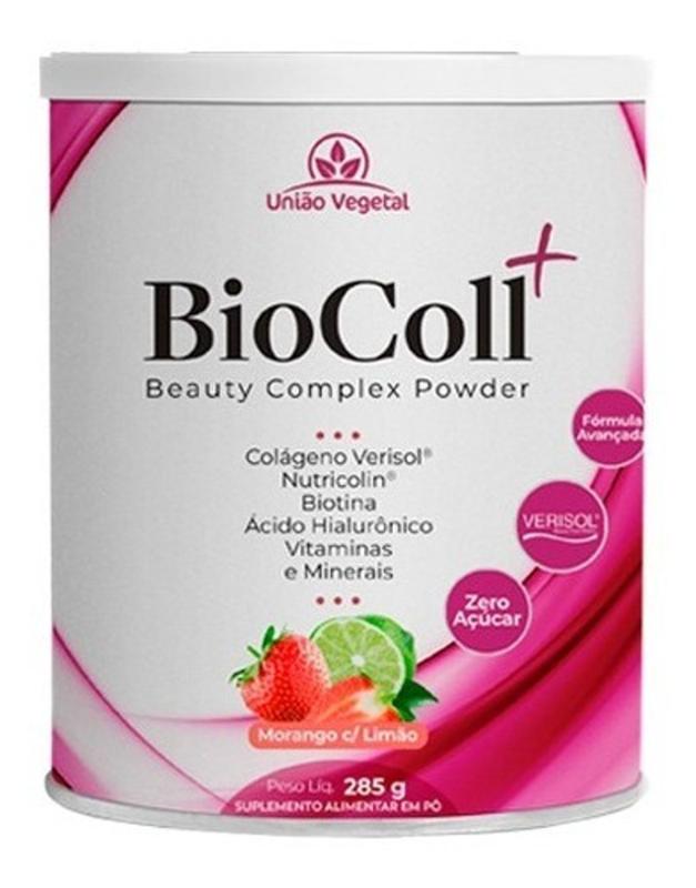 1 Biocoll+ Colágeno Ácido Hialurônico Pele,unhas,cabelos - União ...