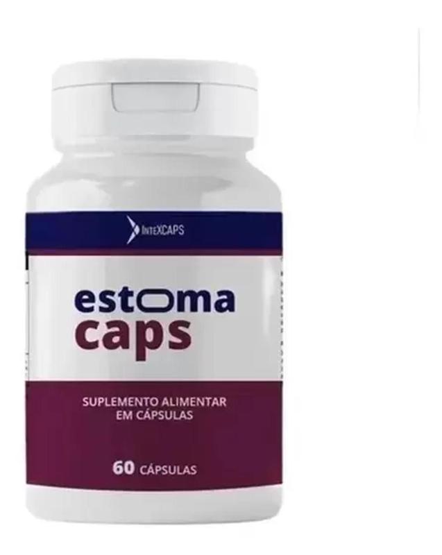 1 Estomacaps 60 Caps Fim Do Refluxo 100% Original - Intexcaps ...