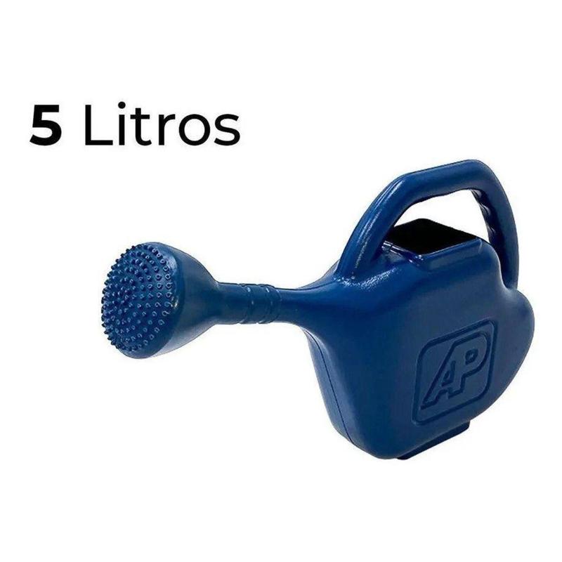 1 X Regador Com Crivo Para Jardinagem 5 Litros Azul - Arqplast ...