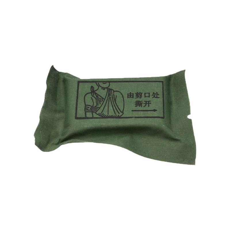 10 Atadura Triangular com Gaze Hemostática Combate Gauze CBC Produtos ...