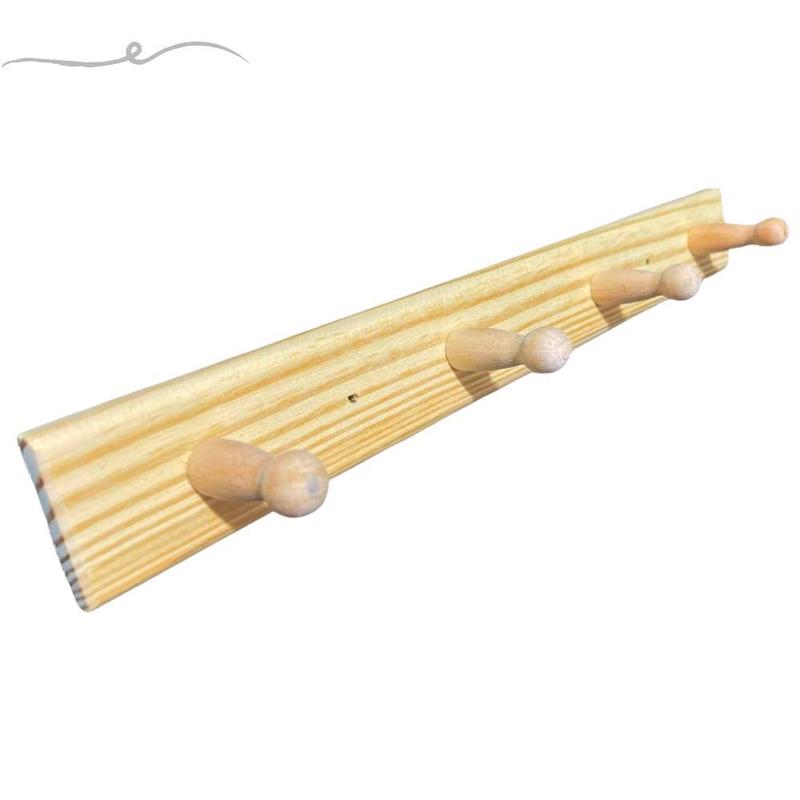 10 Cabideiro De Parede Pendurador Organizador Toalha Roupa - STOOZ ...