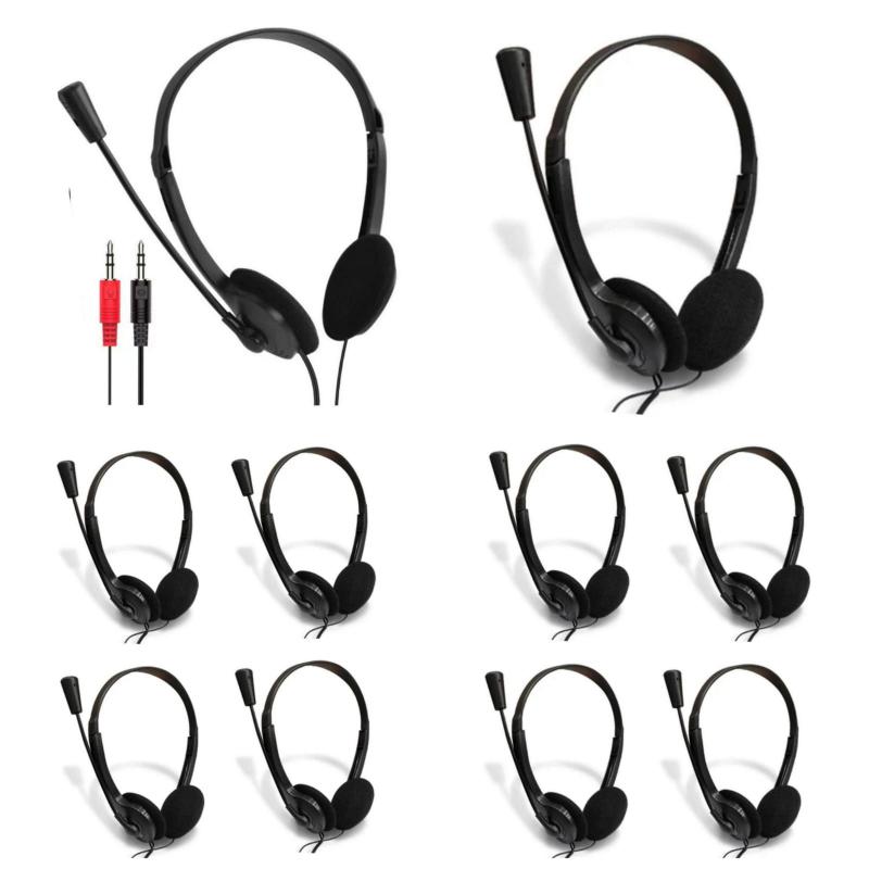 10 Fones Microfone Headset Home Office Notebook - Kapbom - Headset com ...