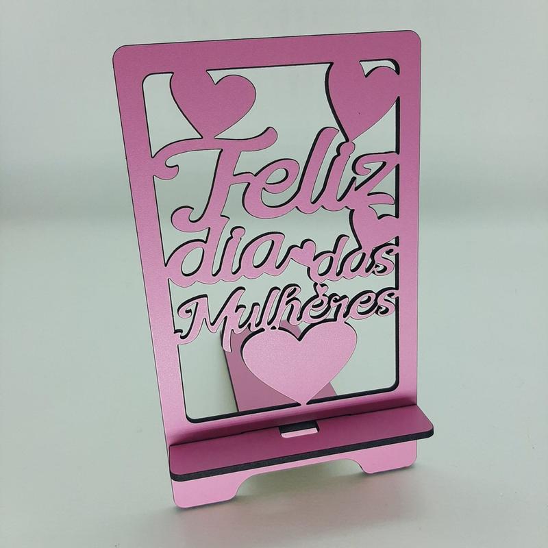 10 Lembrancinha Suporte Celular Dia Das Mulheres Em Mdf - miwl art ...