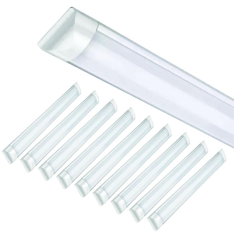 10 Luminaria Led Tubular Linear 36W 120cm Branco Frio Bivolt - Galaxy ...