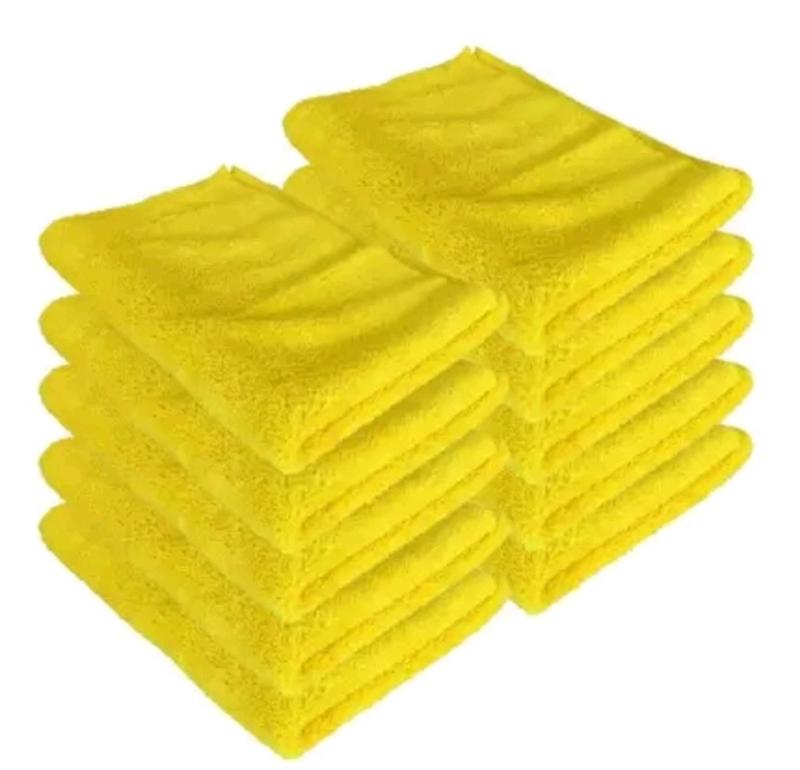 10 pano de micro fibra cores kit - Caebitex - Pano - Magazine Luiza