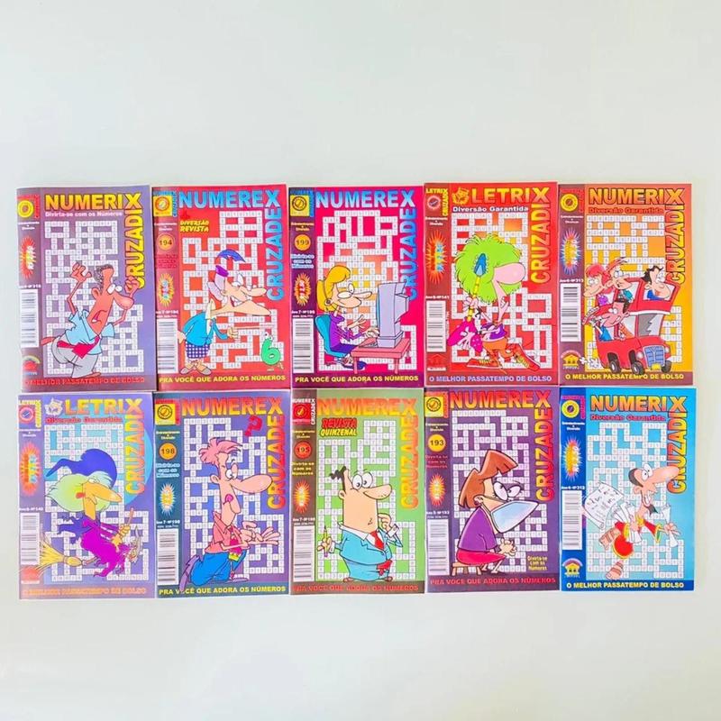 10 Revistas Numerex Merfer - Outros Livros - Magazine Luiza