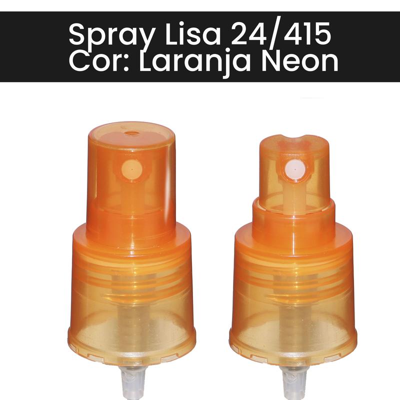 10 Un Spray Lisa 24/415 - Laranja Neon - Lion Packing - Glitter e ...