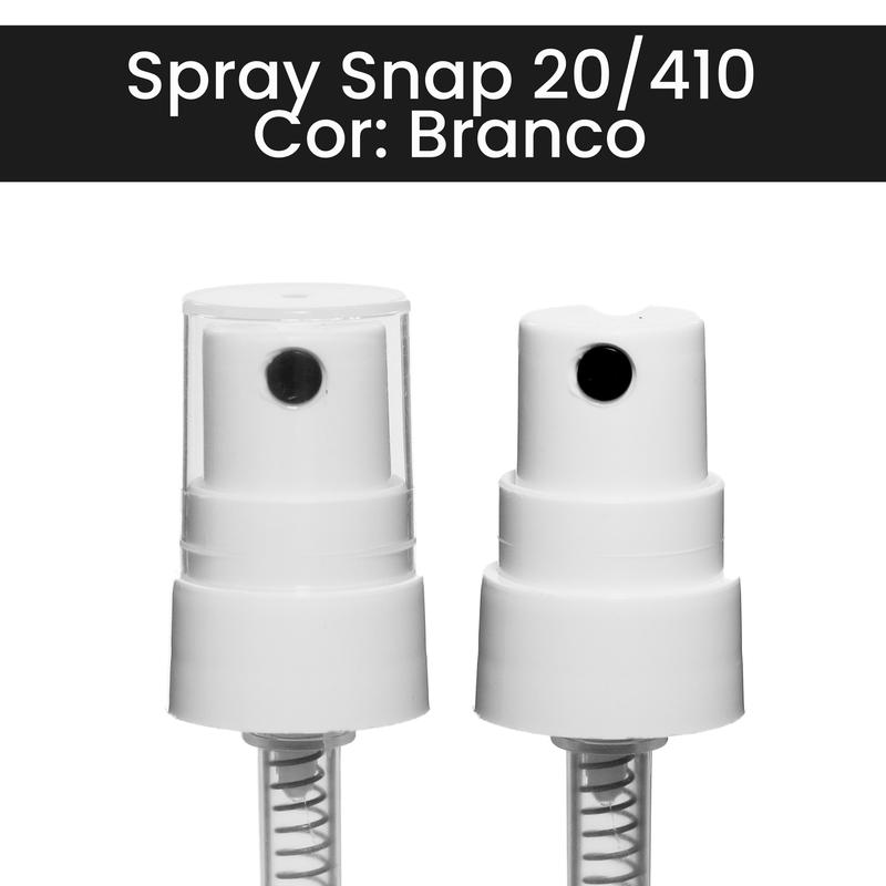 10 Un Spray Snap 20/410 - Branco - Lion Packing - Frasco de Perfume ...