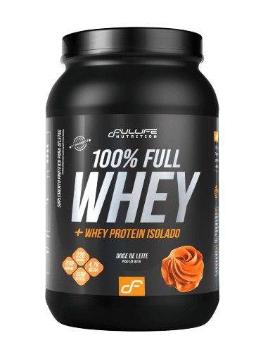 100% Full Whey + Whey Protein Isolado - FULLIFE NUTRITION - Massa ...