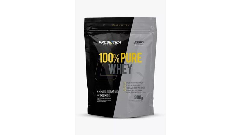 100% Pure Whey - 900g Refil - Probiótica - Probiotica - Whey Protein ...