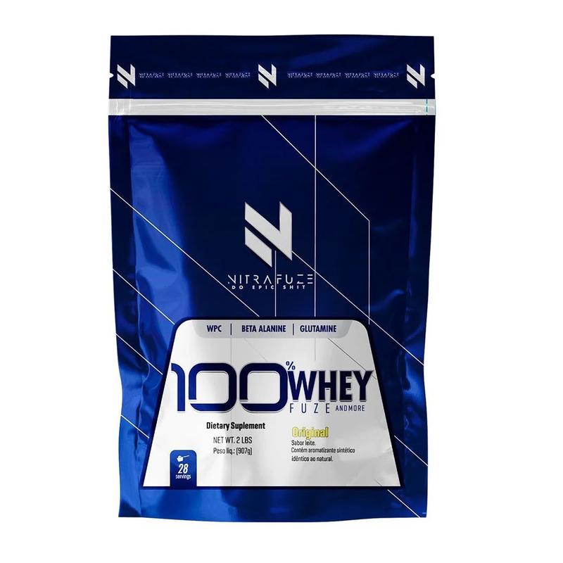 100% Whey Fuze Refil 907g - Under Labz Hard Nutrition - Whey Protein ...