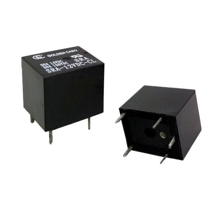 10pcs Rele 12v 20A Mini 01 Contato - 05 Pinos - Alltech - Relé ...