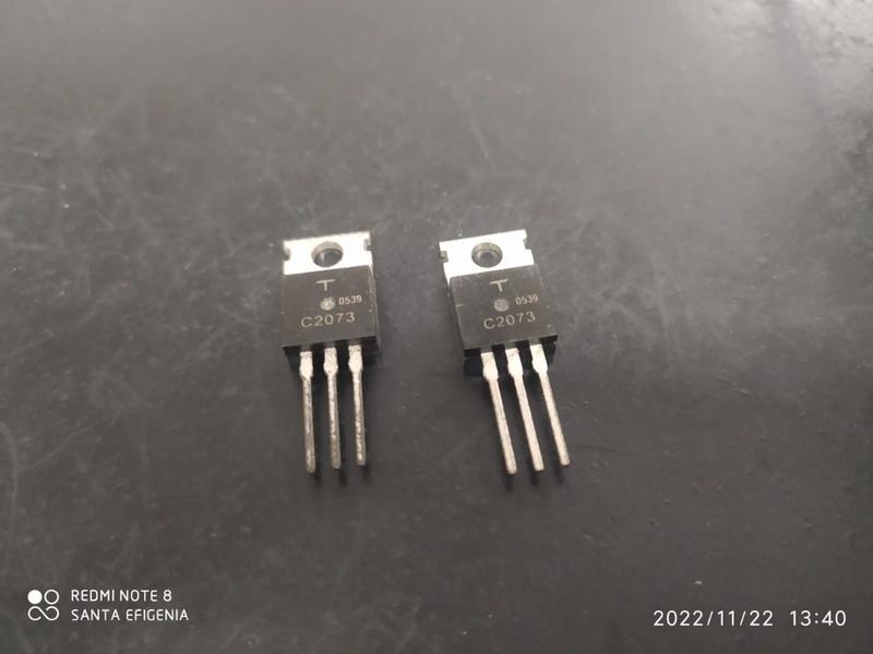 10x Transistor 2sc2073 Npn 1,5amp 150v Toshiba - Peças para Computador ...