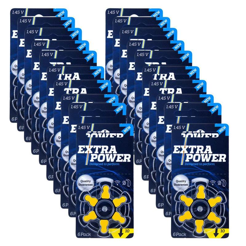 120 Pilhas Baterias 10 Pr70 Aparelho Auditivo Extra Power - Acessórios Auditivos - Magazine Luiza