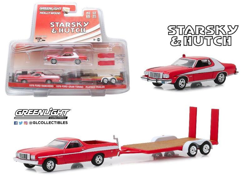 1976 Ford Ranchero - 1976 Ford Gran Torino - Flatbed Trailer - Starsky ...