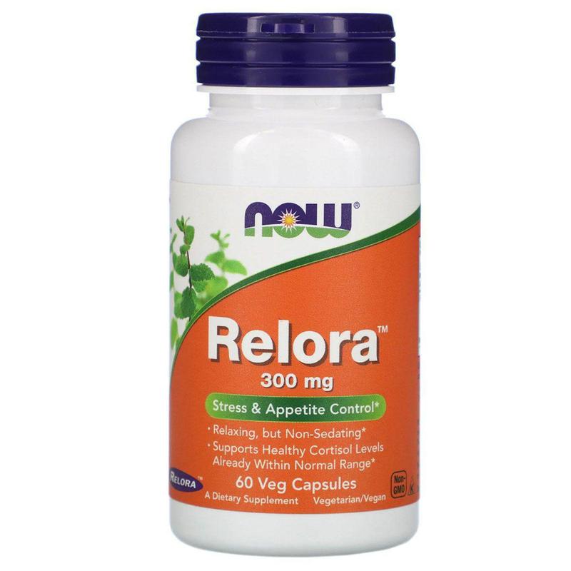1X Relora 300mg 60 Capsulas Now Foods - Original - Fitoterápicos - Magazine Luiza