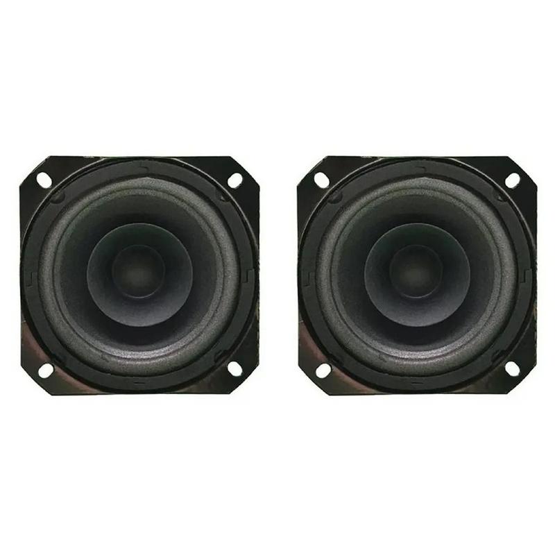 2 Alto Falante Qvs 4 Polegadas 80 Wrms Full Range Som Automotivo Som ...