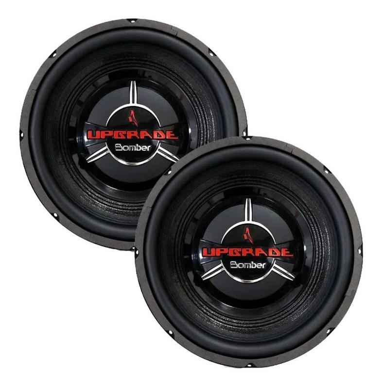 2 Auto Falante Paredao Original 10 Bobina Simples Som Alto - Kit de ...