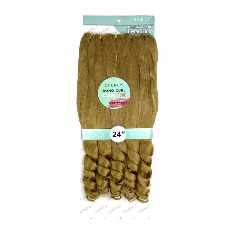 2 Cabelo Jumbo Boho Curl Tranças Gypsy Braid Com Cachos Nas Pontas ...