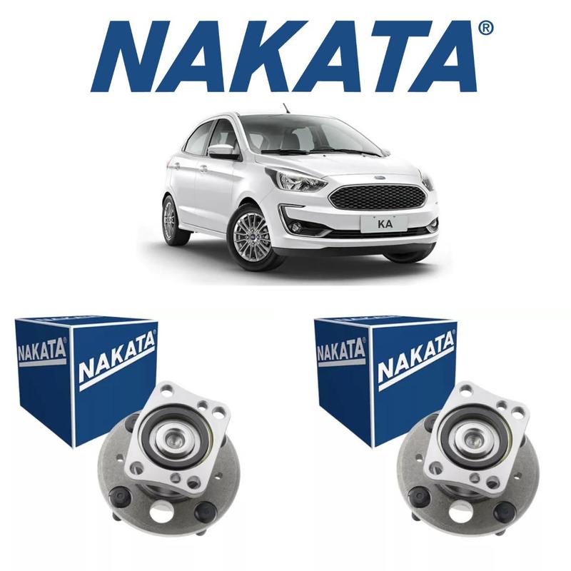 2 Cubo de Roda Traseiro Original Nakata New Ford Ka 1.0 2017 2018 ...