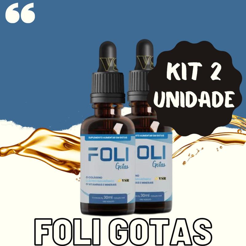 2 frasco foli gotas ação poderosa 30ml original - G4 - Vitaminas A-Z ...