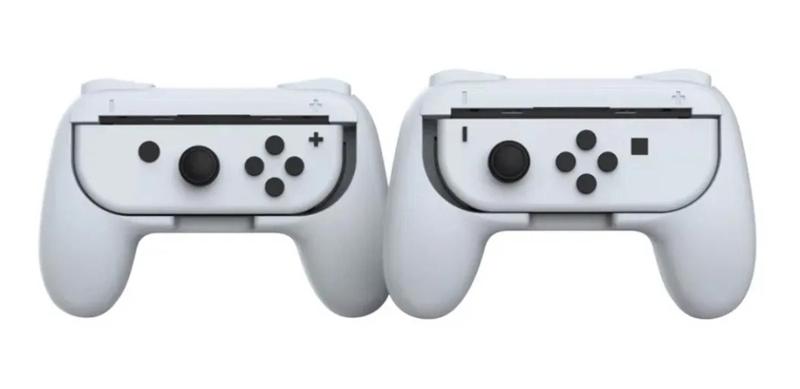 2 Hand Grip Confort Para Joycon Analógico Compativel com Nintendo ...