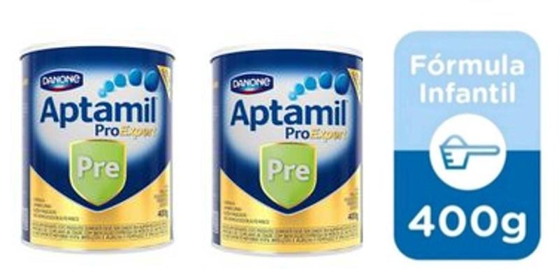 2 Latas - Aptamil ProExpert Pré Fórmula Infantil Lata 400g - Danone ...