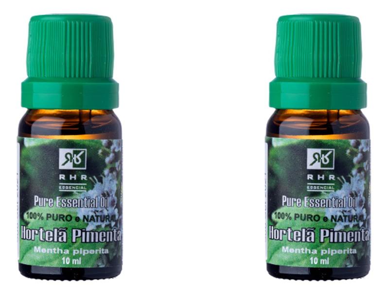 2 Óleo Essencial Puro De Hortelã Pimenta - RHR - Óleos Essenciais ...