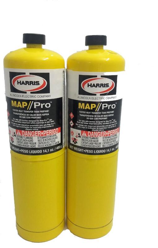 2 Refil Harris - Cilindro 400g - Gás para Maçarico - Magazine Luiza