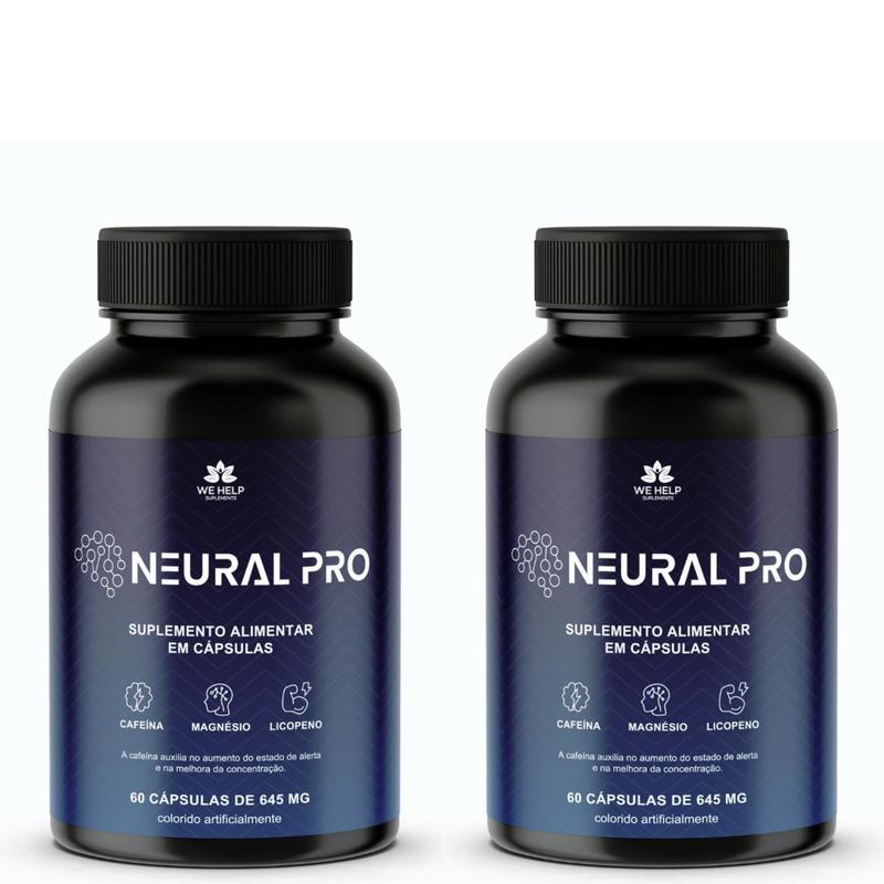 2 un Neural Pro Original 60 Cápsulas - Fórmula Avançada - Wehelp ...