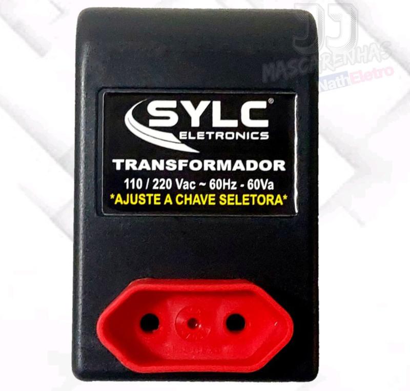 2 un. Transformador de energia conversor 60va (50w) 127/220v - SYLC ...