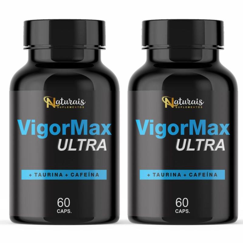 2 Vigor Max Ultra Orignal 120 Cápsulas - Naturais Suplementos ...