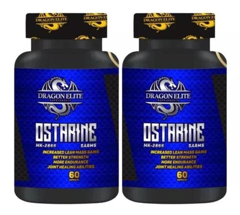2 X Ostarin (60 Caps) - Dragon Elite - Termogênico - Magazine Luiza