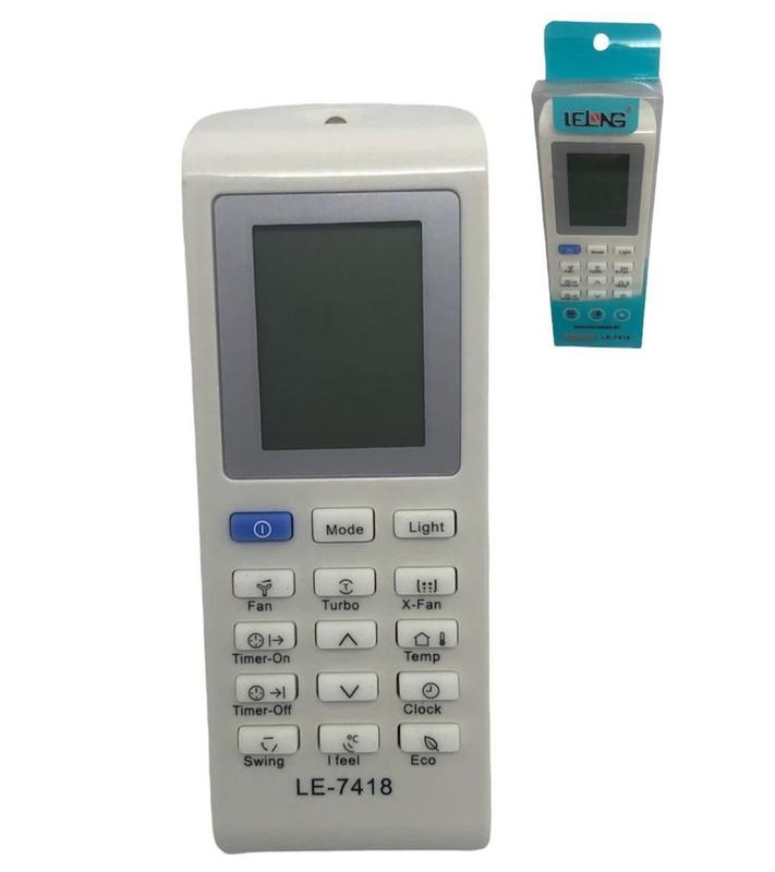 20 Controle Ar Condicionado Le-7418 Atacado - Lelong / It Blue - Controle Remoto para Ar ...