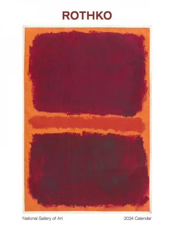 2024 - rothko wall calendar - 30x35 - POMEGRANATE - Livros de Arte e ...