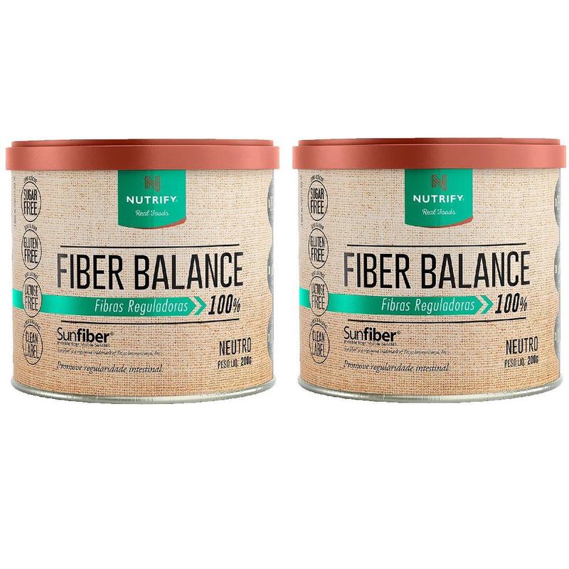 2x Fiber Balance - Mix de fibras reguladoras - Nutrify 200g - Fibras ...