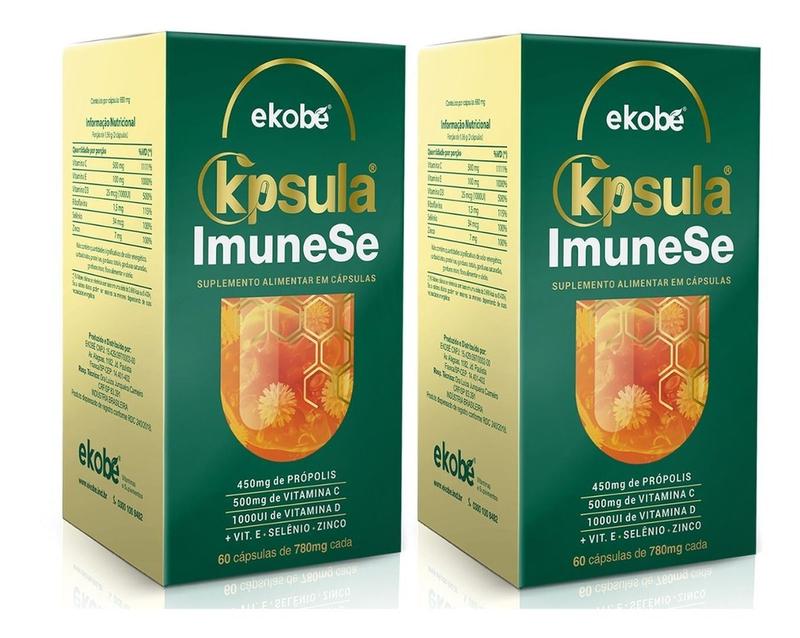 2x ImuneSe Kpsula (2x 60 caps) - Ekobé - Multivitamínico ...