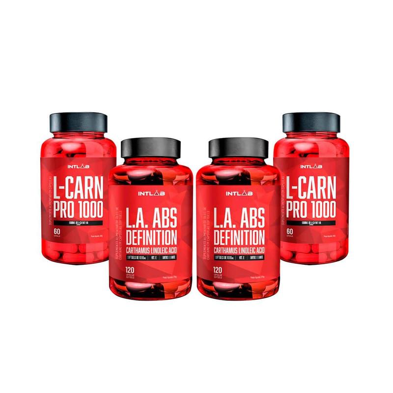 2X L.A. ABS DEFINITION (120 cápsulas) + 2X L-CARN PRO (60 Cápsulas) 120 ...