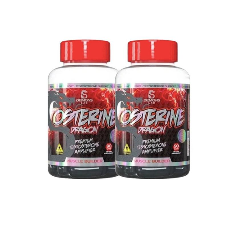 2x ostarin dragon 90 cápsulas - demons lab - Termogênico - Magazine Luiza