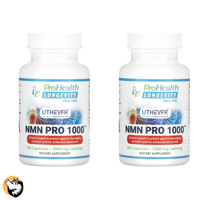 2x ProHealth Longevity, Uthever, NMN Pro 1.000, 1000 mg, 60 Cáps - Vitaminas A-Z - Magazine Luiza