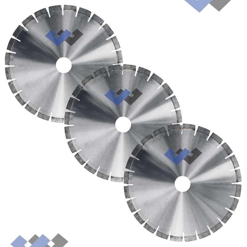 3 Disco Serra Diamantada Silenciosa 350mm Granito Marmoraria - Anker do ...