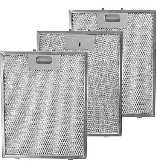 3 Filtro Alumínio Metálico Coifa Cata 26 X 32 Cm - Filtro para Coifa ...