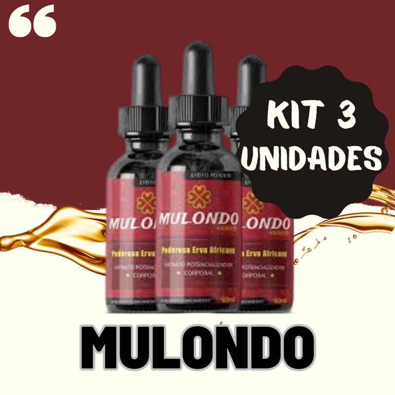 3 mulondo oficial ação poderosa 30ml - G4 - Tônico Capilar - Magazine Luiza