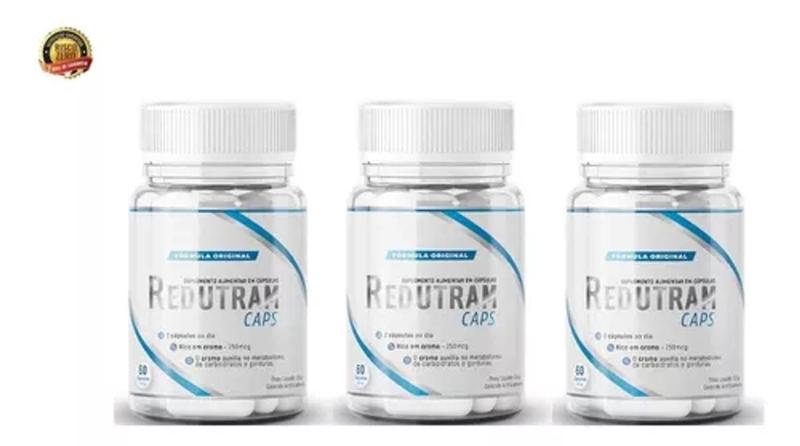 3 Redutran, Suplemento Em Cápsula- 60caps - Multivitamínico ...