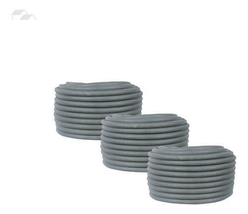 3 Rolos De Eletroduto E Conduíte Corrugado Flexível 3/4x50m ...