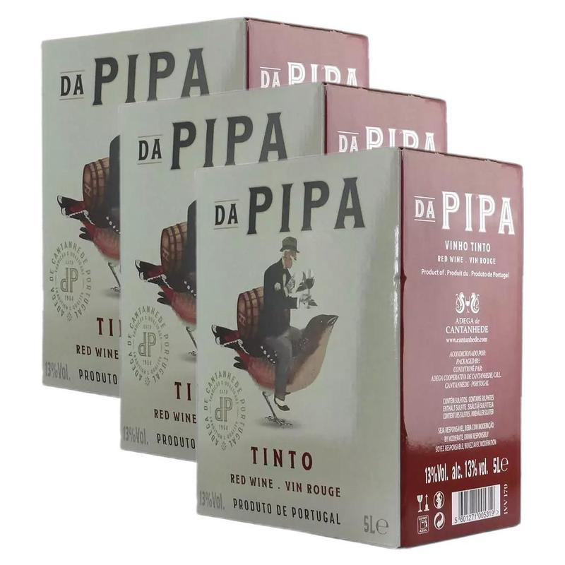 3 Unidades Da Pipa Bag Tinto - 5L - Outros Pet Shop - Magazine Luiza