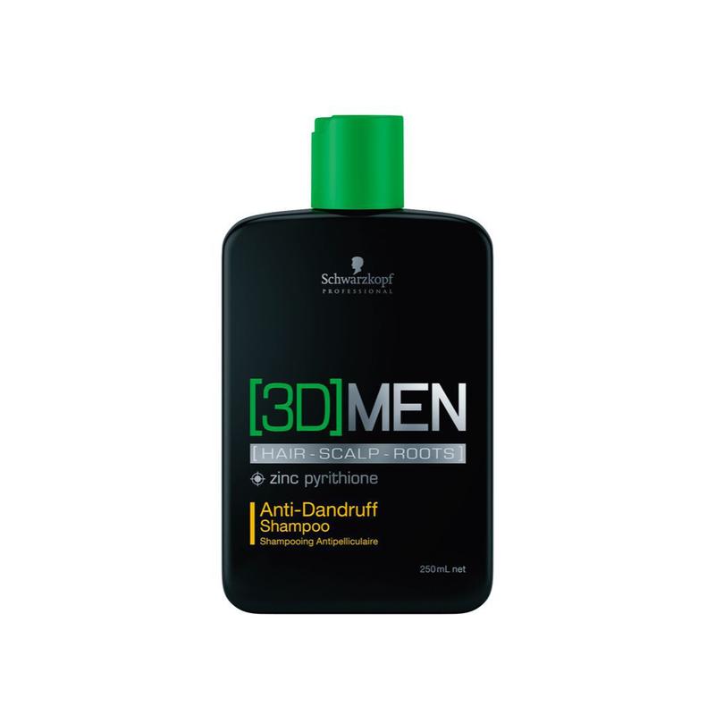 3D-Men Shampoo Anti-Dandruff (Anticaspa) 250 ml - Schwarzkopf - Shampoo ...