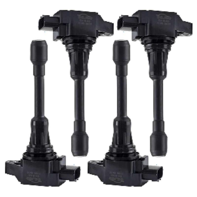 4 Bobinas Ignição Versa MARCH LIVINA TIIDA 1.6 Flex - Nissan - Bobina ...