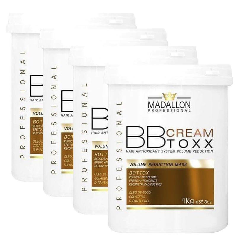 4 Botox Bb Cream Madallon 1kg - Cuidados com o Cabelo - Magazine Luiza